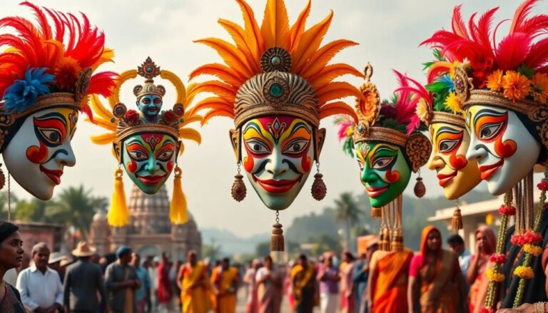 The Spiritual and Cultural Significance of Traditional Indian Masks
